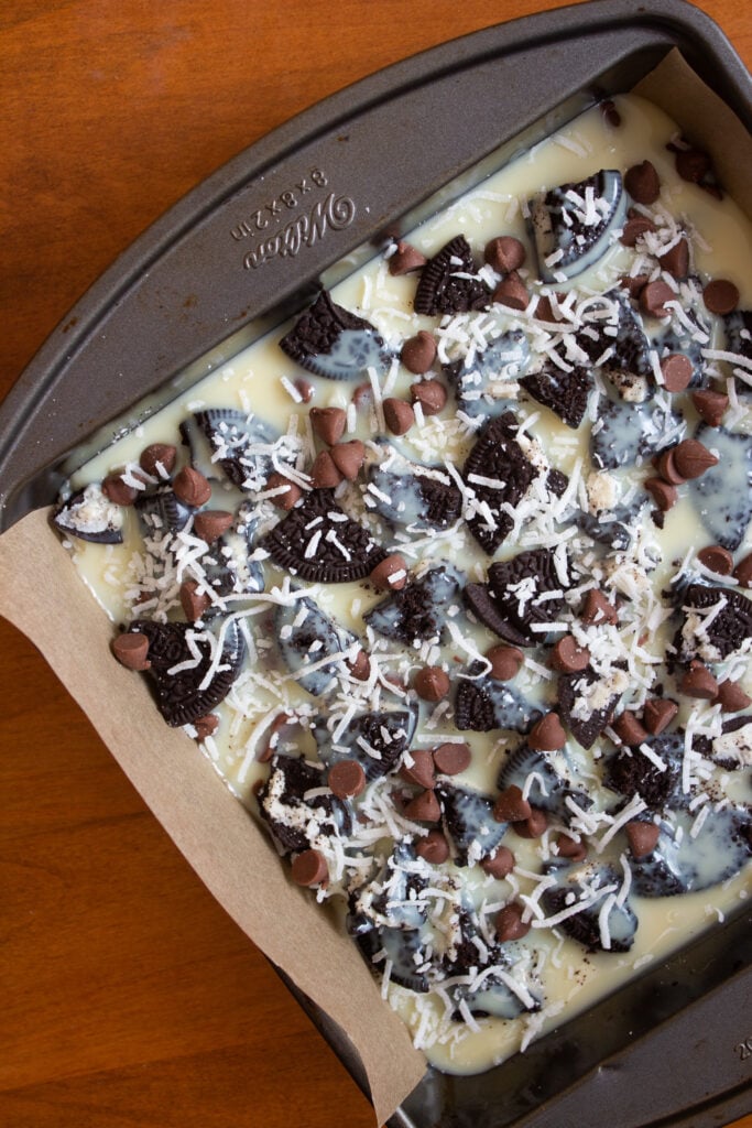 Oreo Magic Bars - Taffey Bakery