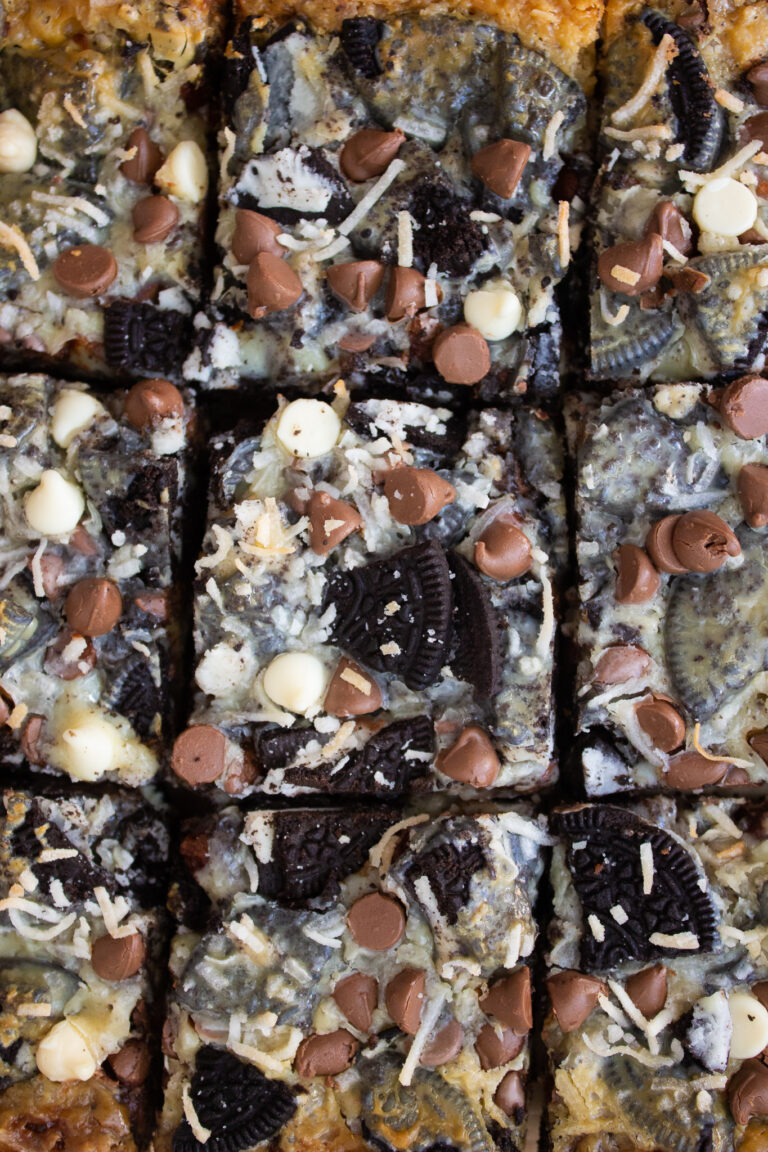 Oreo Magic Bars - Taffey Bakery