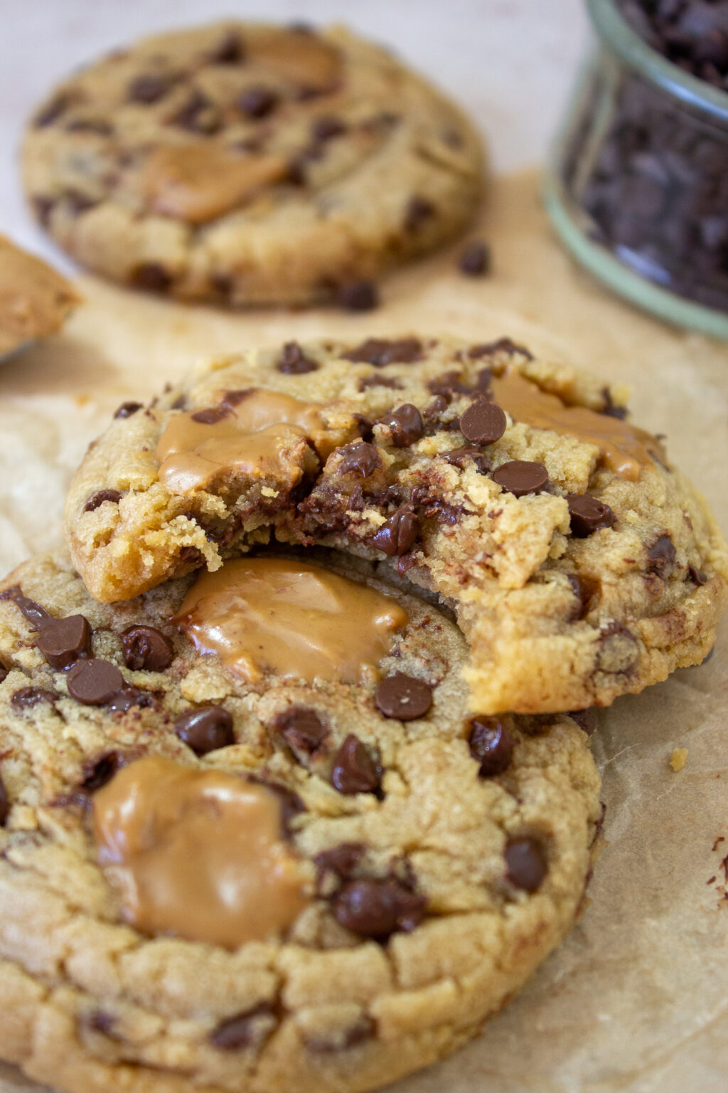 Biscoff Chocolate Chip Cookies - Taffey Bakery