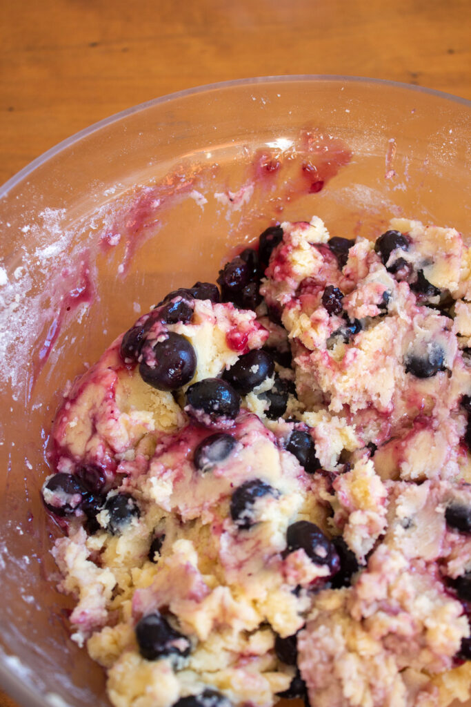 Blueberry Muffin Cookies - Taffey Bakery