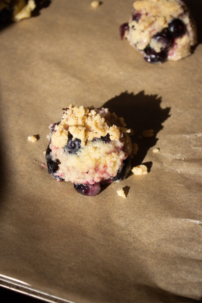 Blueberry Muffin Cookies - Taffey Bakery