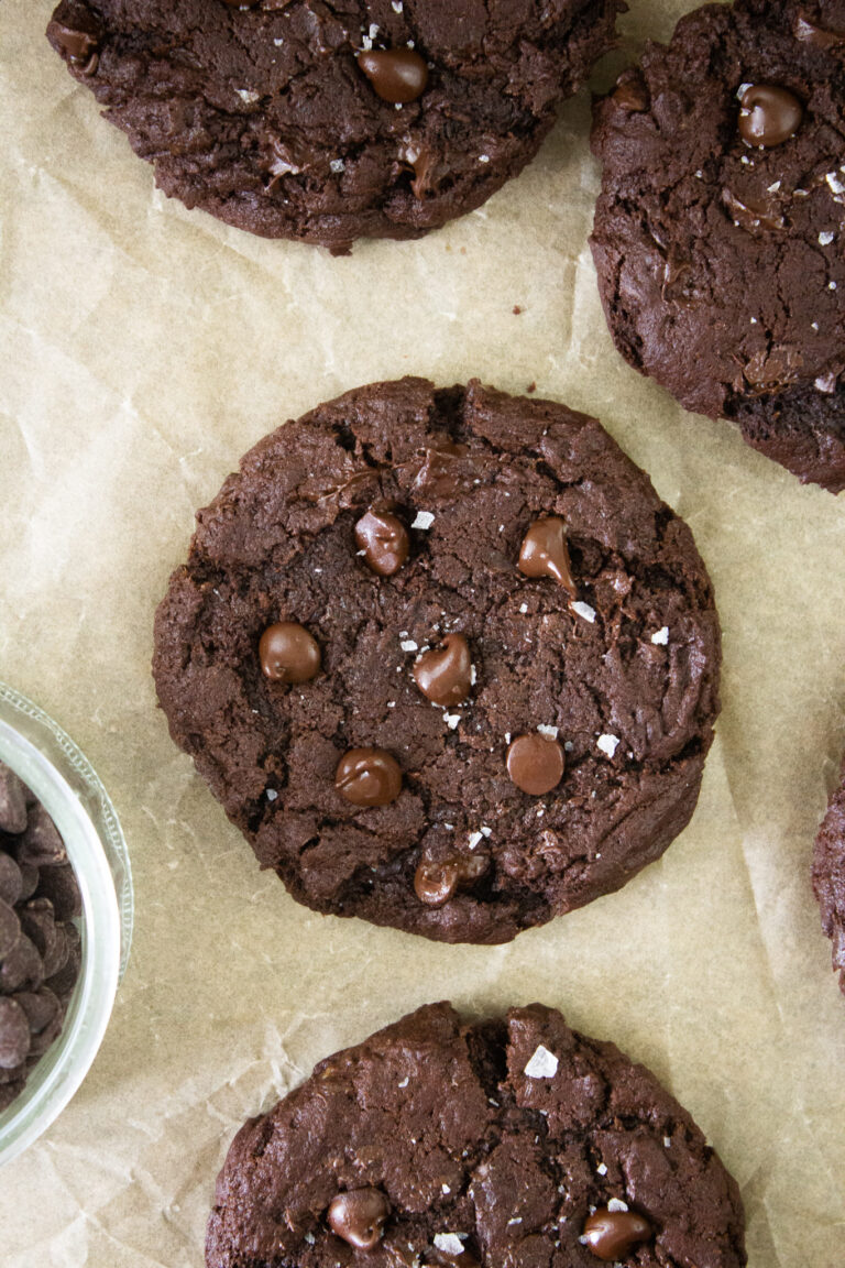 Double Chocolate Banana Bread Cookies - Taffey Bakery