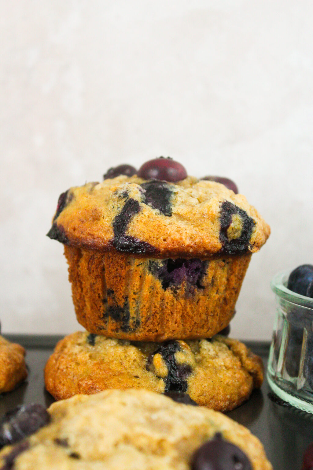 Blueberry Banana Muffins - Taffey Bakery