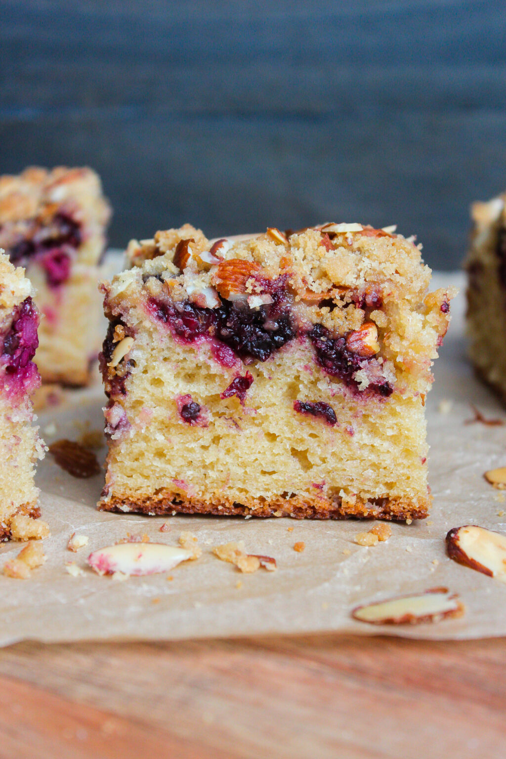 Blackberry Almond Cake - Taffey Bakery