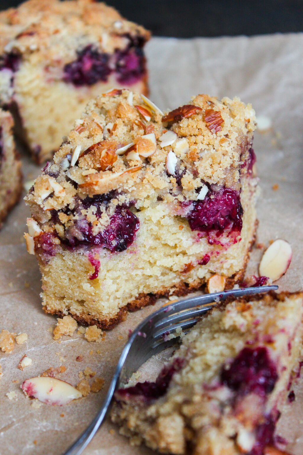 Blackberry Almond Cake - Taffey Bakery