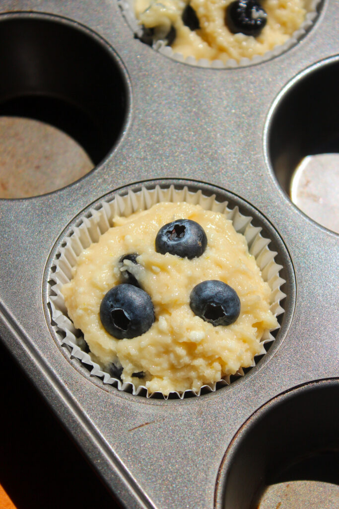Lemon Blueberry Ricotta Muffins - Taffey Bakery