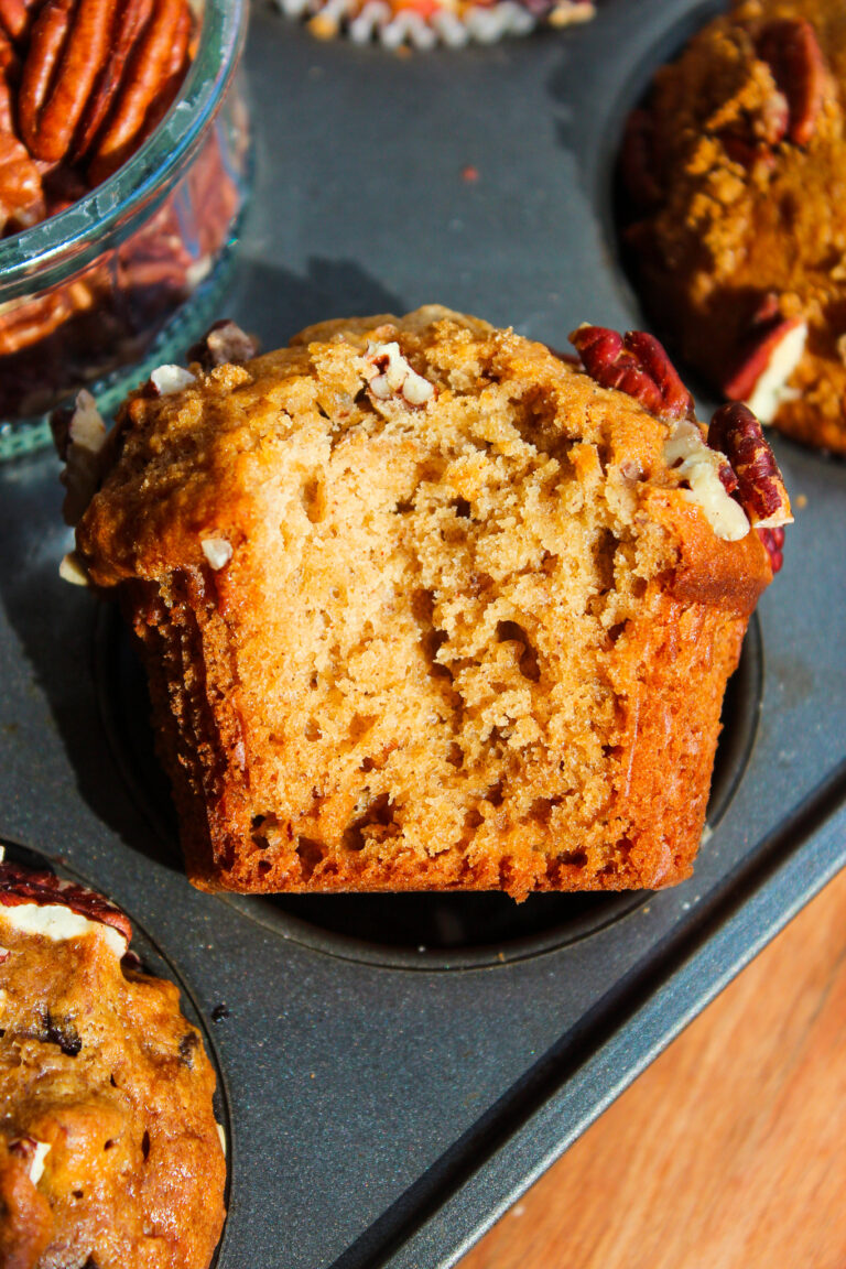 Maple Pecan Muffins - Taffey Bakery