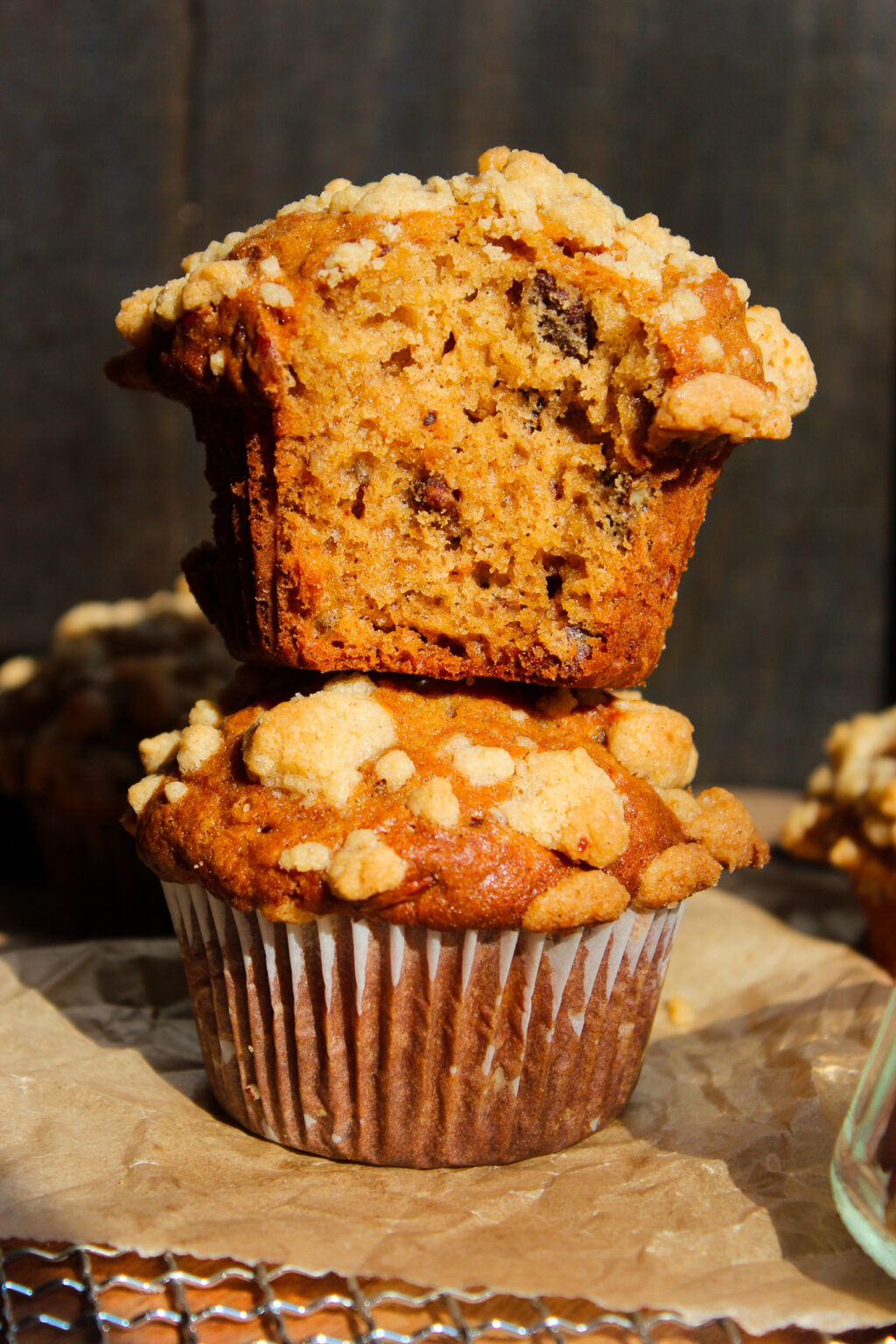Maple Pecan Streusel Muffins - Taffey Bakery