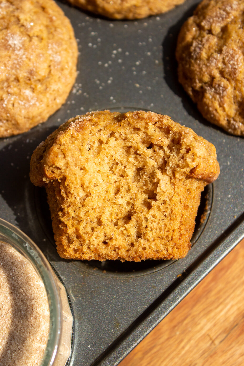 Applesauce Muffins - Taffey Bakery