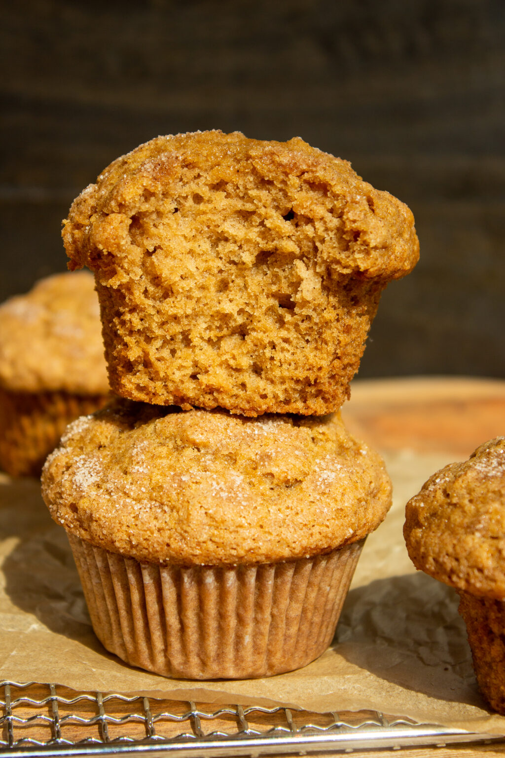 Applesauce Muffins - Taffey Bakery