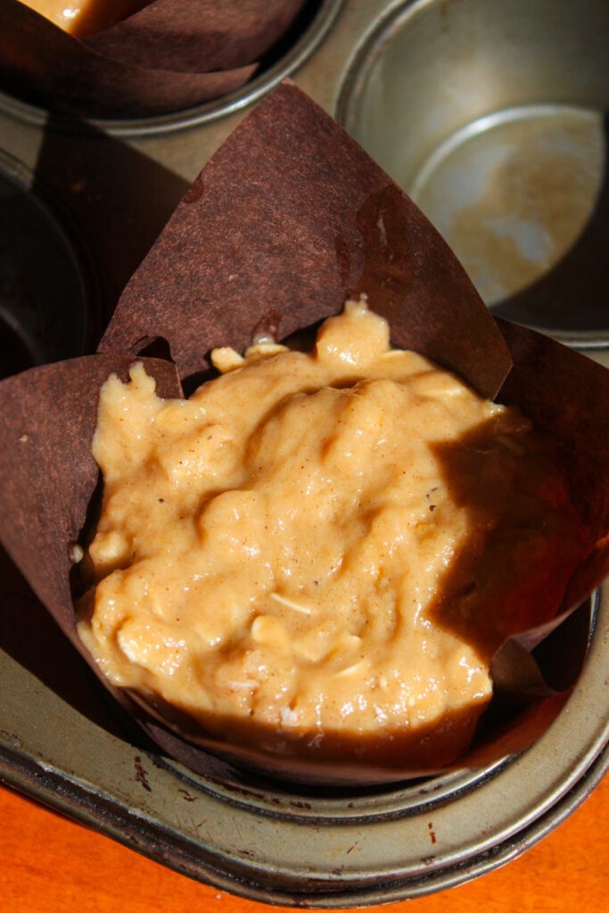 Applesauce Oatmeal Breakfast Muffins - Taffey Bakery