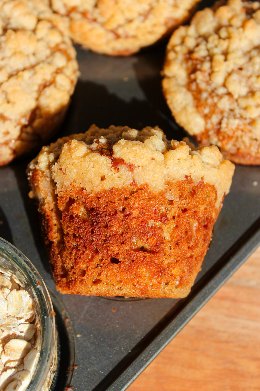 Applesauce Oatmeal Breakfast Muffins - Taffey Bakery