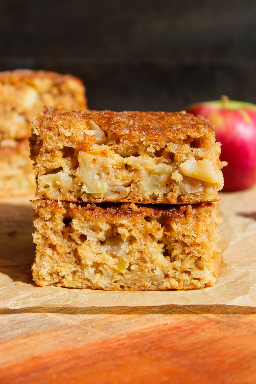 Applesauce Oatmeal Breakfast Cake - Taffey Bakery