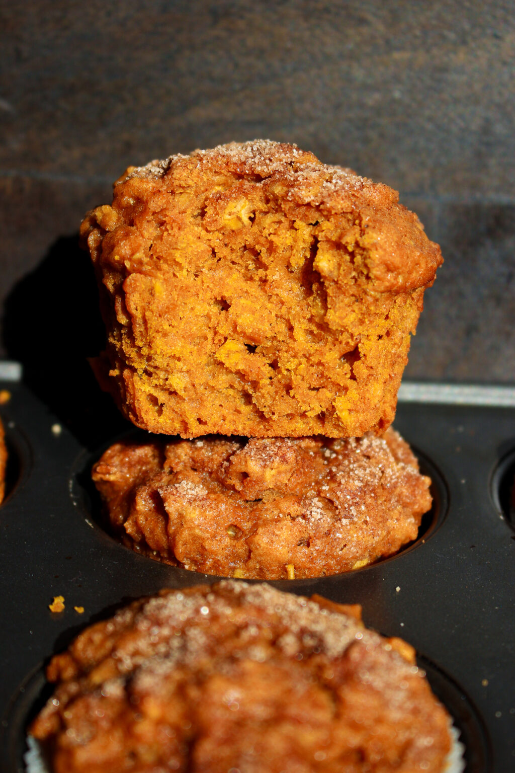 Pumpkin Oatmeal Muffins - Taffey Bakery