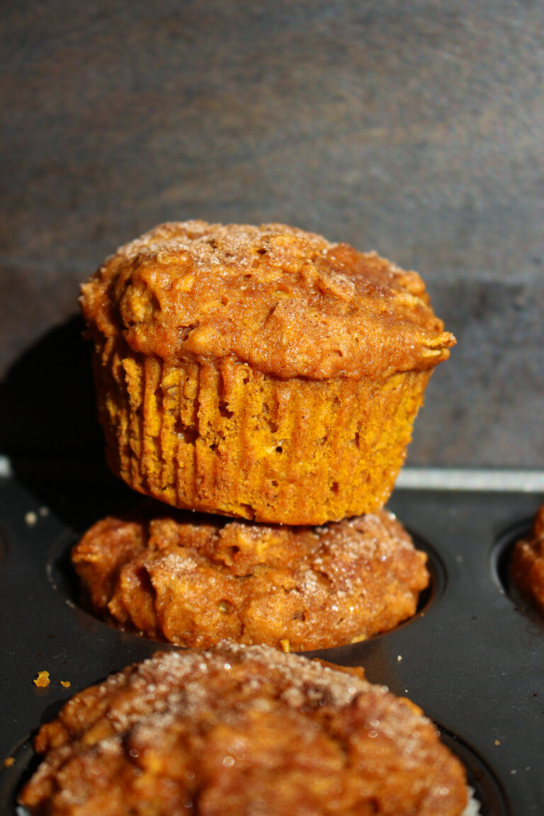 Pumpkin Oatmeal Muffins - Taffey Bakery