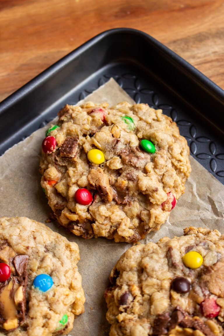 Leftover Halloween Candy Cookies - Taffey Bakery