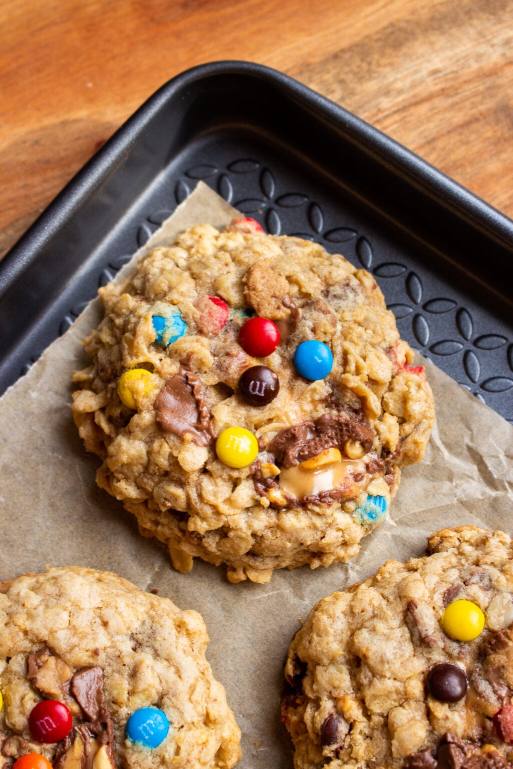 Leftover Halloween Candy Cookies - Taffey Bakery