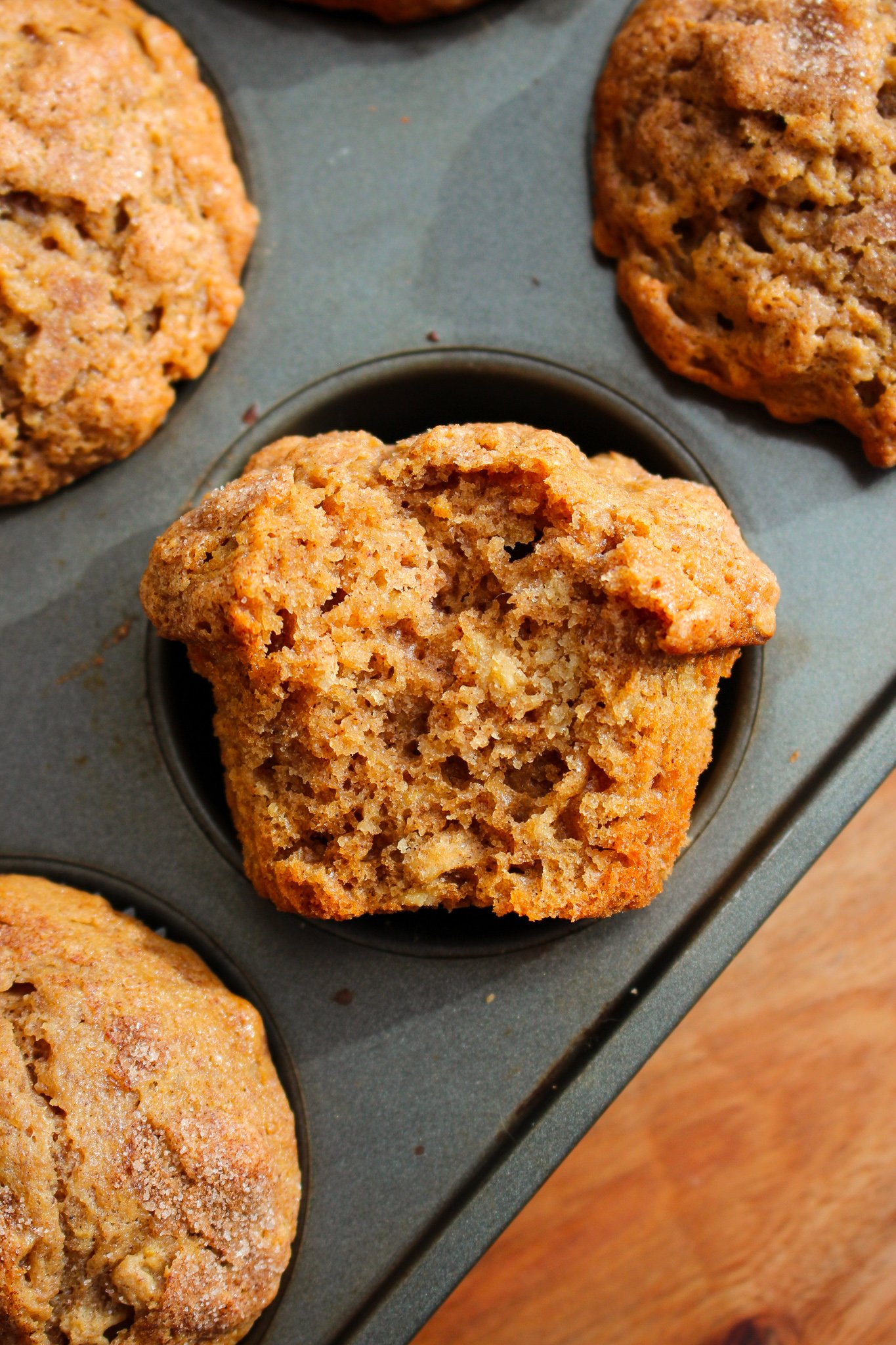 Cinnamon Oatmeal Muffins - Taffey Bakery