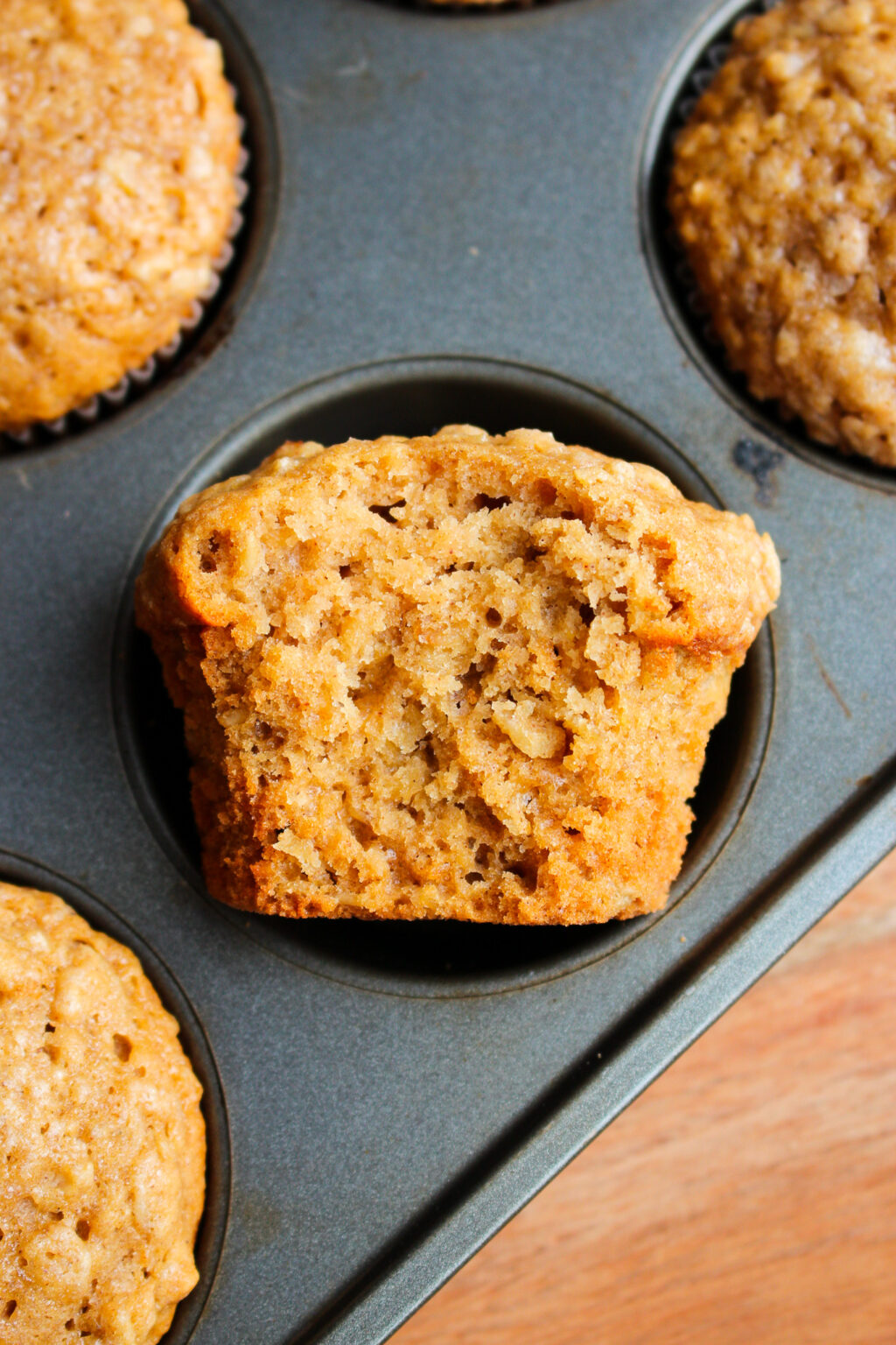 Maple Oatmeal Muffins - Taffey Bakery