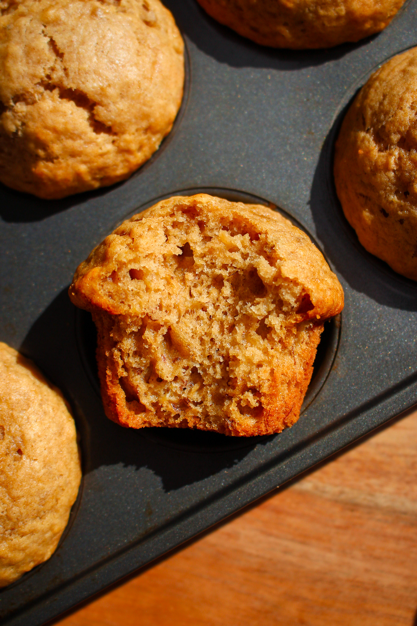 One Banana Muffins - Taffey Bakery