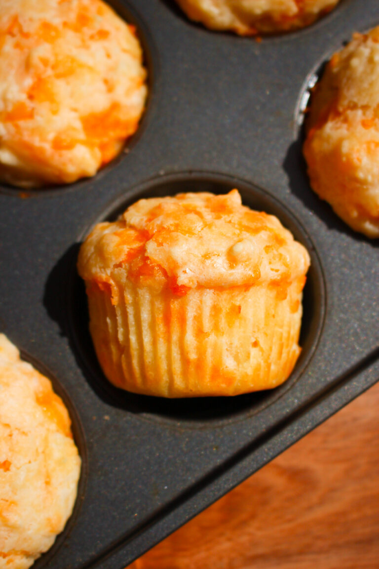 Quick and Easy Cheese Muffins - Taffey Bakery