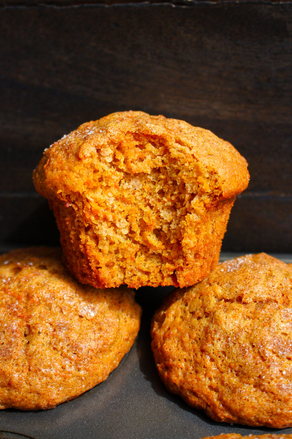Easy Carrot Muffins - Taffey Bakery