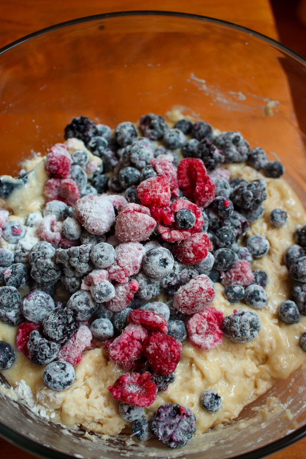 Triple Berry Muffins - Taffey Bakery