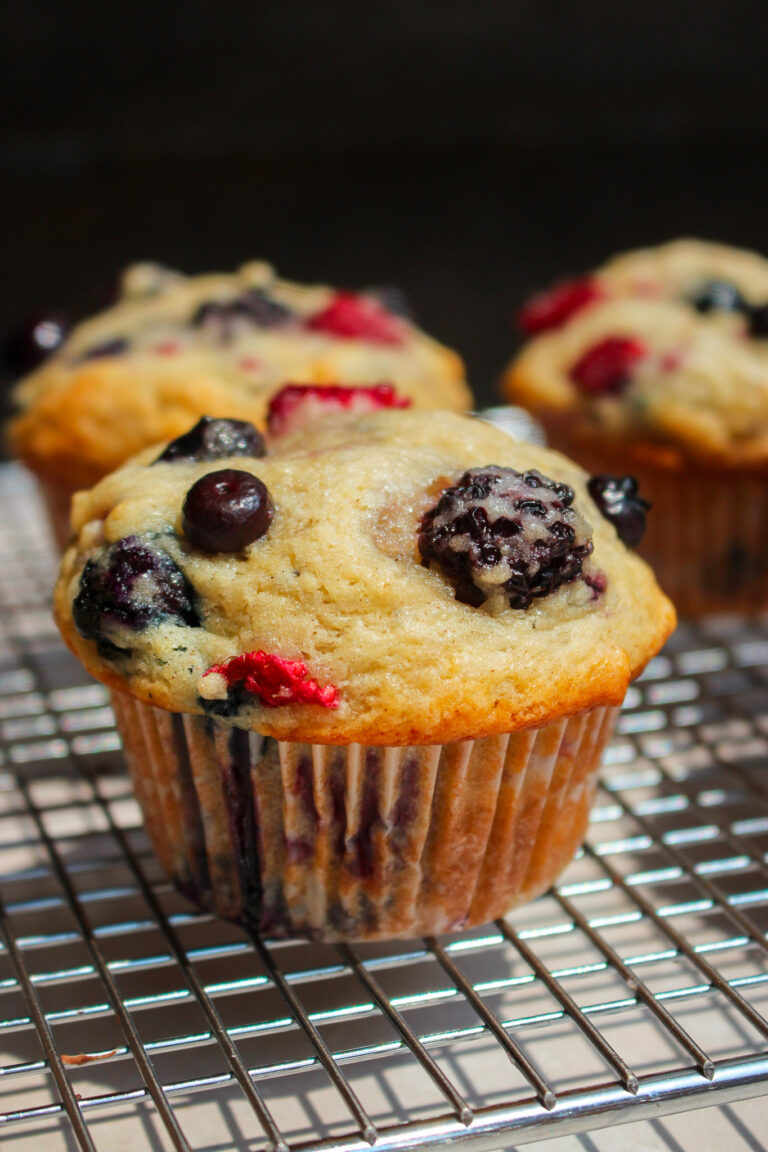Triple Berry Muffins - Taffey Bakery