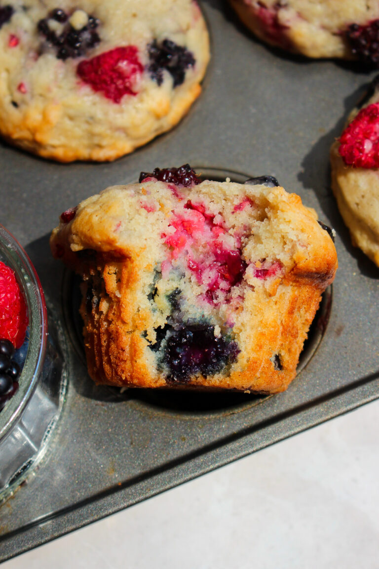 Triple Berry Muffins - Taffey Bakery