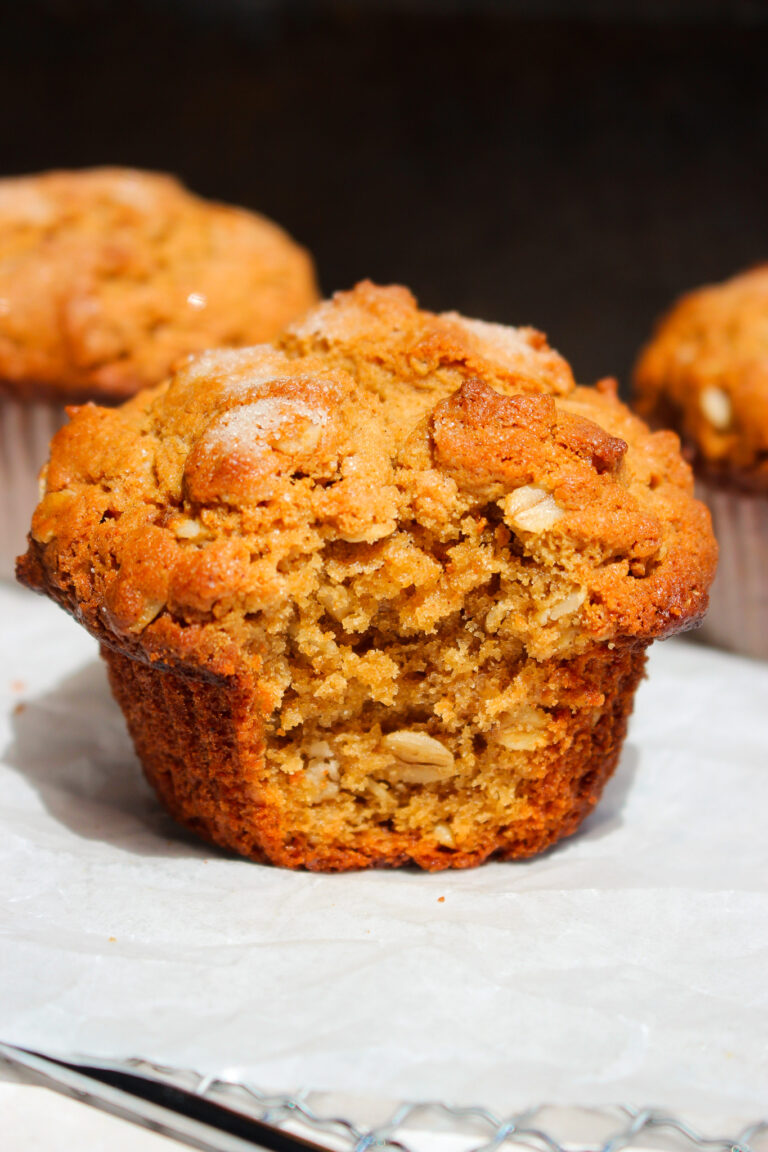 Peanut Butter Oatmeal Muffins - Taffey Bakery