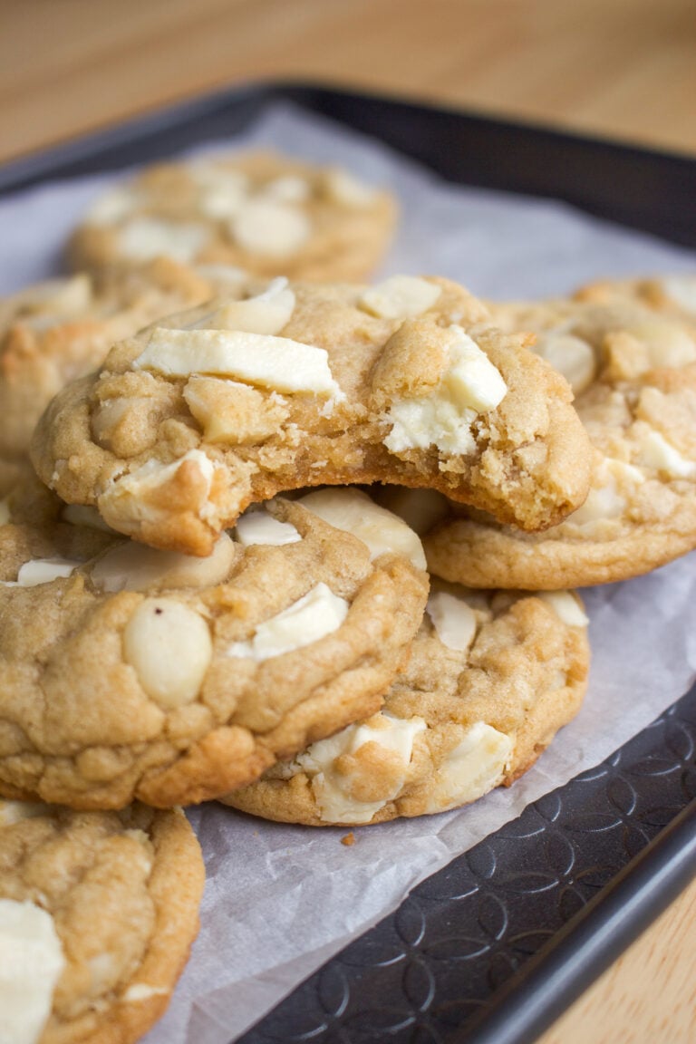 White Chocolate Macadamia Nut Cookies - Taffey Bakery